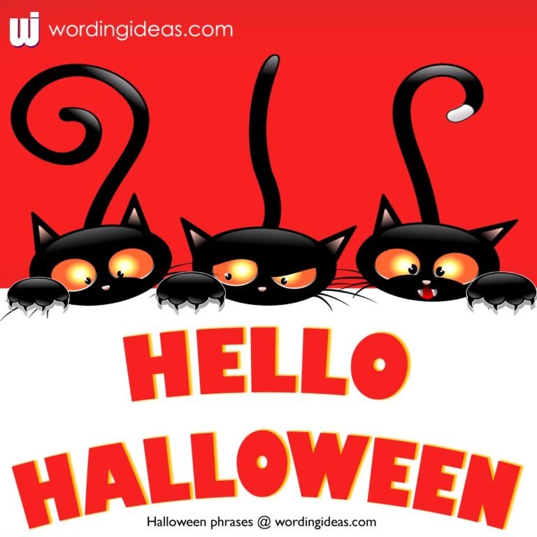 60+ Spooky and Catchy Halloween Phrases » Wording Ideas